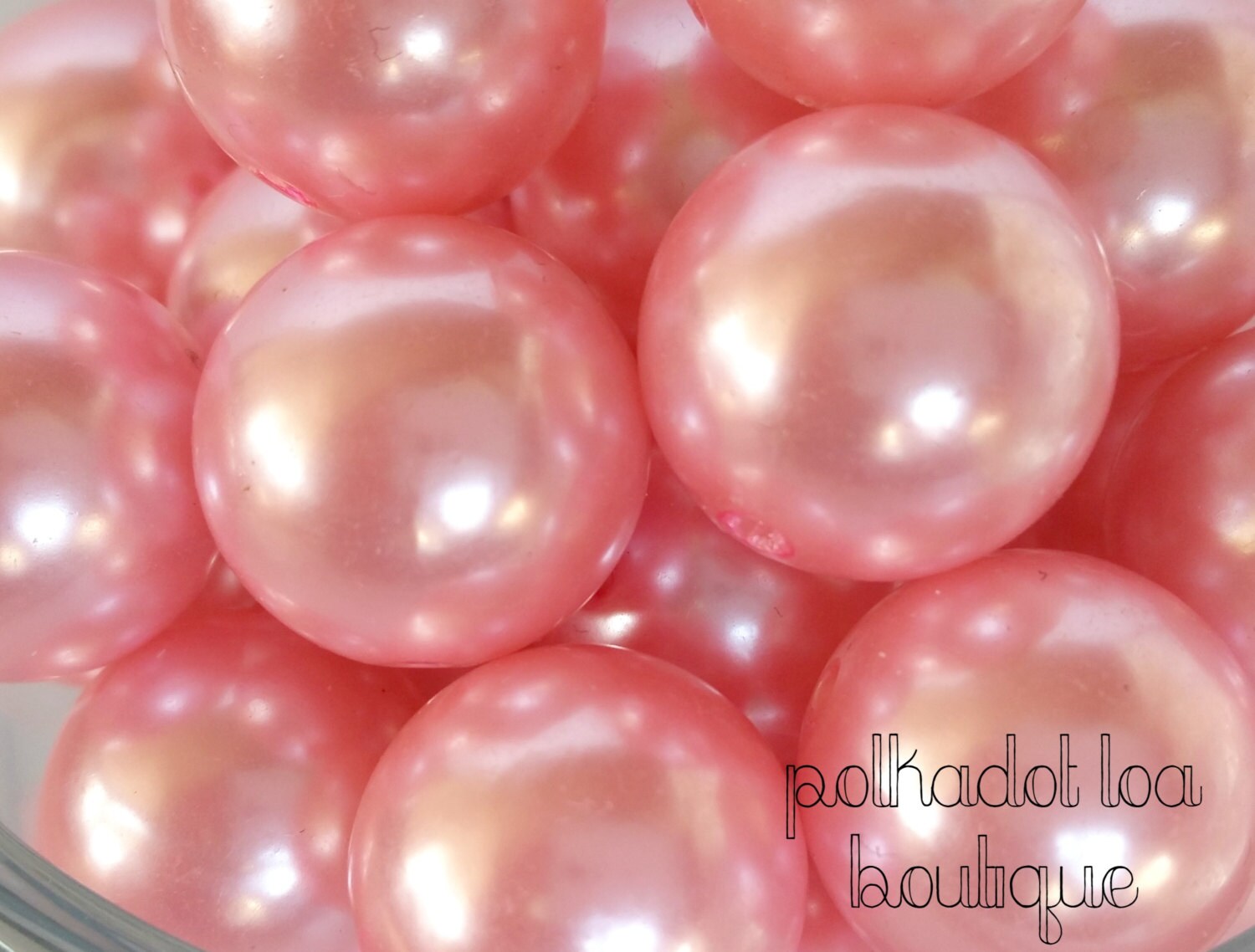 20 mm ROSE de perles chunky Pearl 20mm de perles - Etsy France