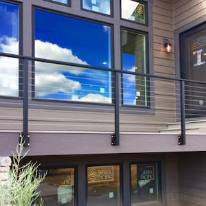 Cable Rail Fascia Side Mounted Deck Posts - Etsy