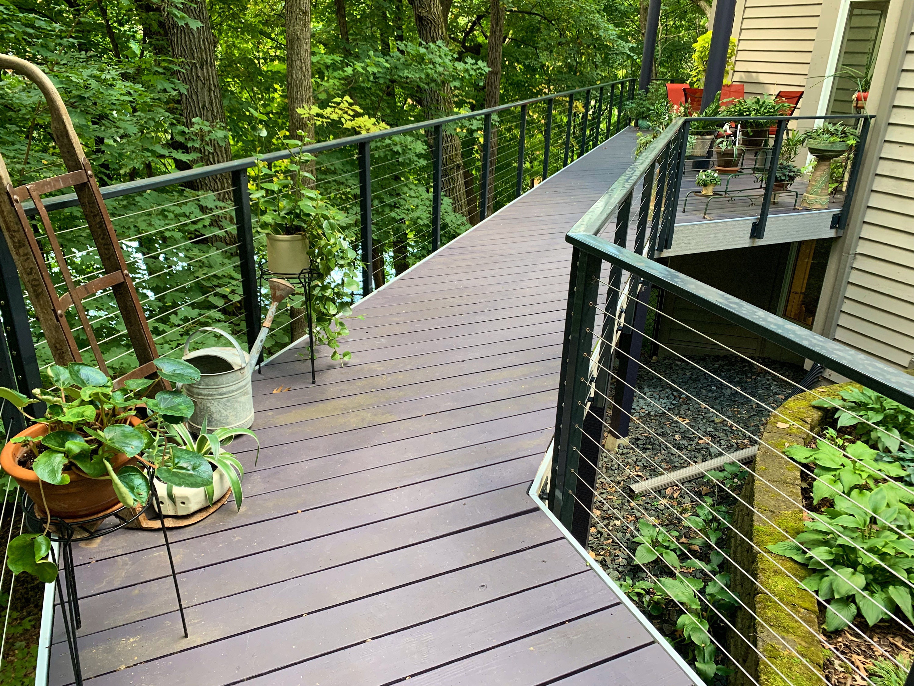 Cable Rail Fascia Side Mounted Deck Posts - Etsy