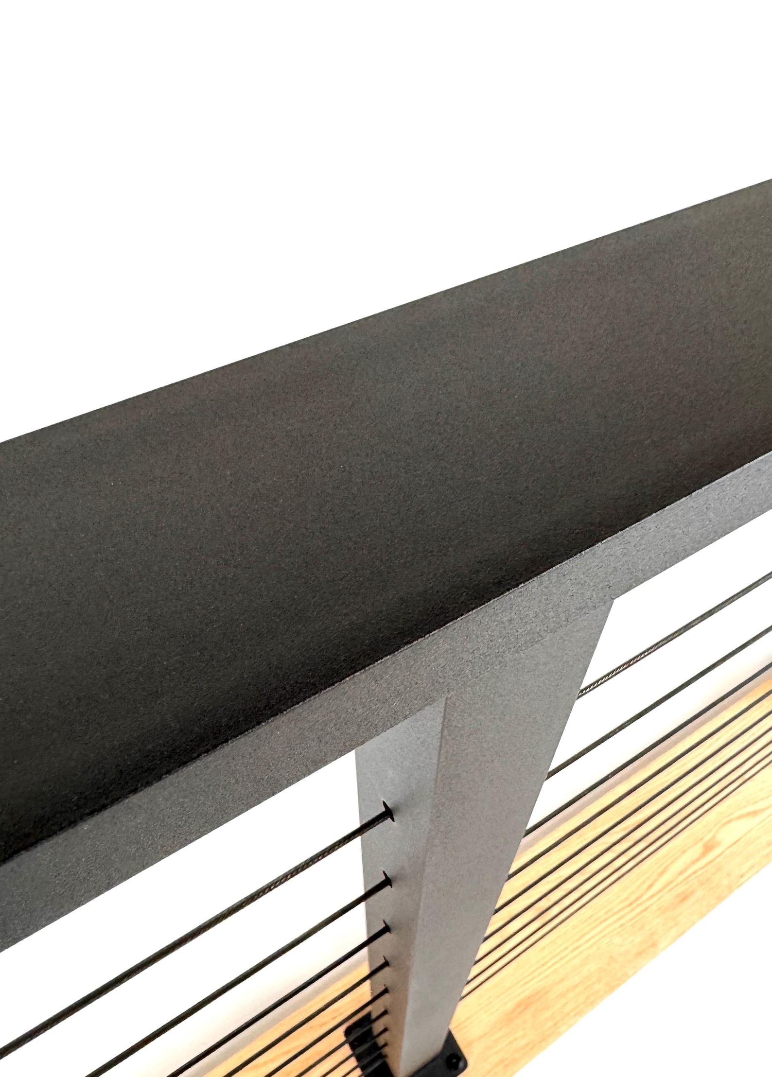 Cable Rail Fascia Side Mounted Deck Posts - Etsy