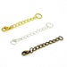 Jewellery Extender Chain Ready to Use/extension Chain/necklace Extender ...