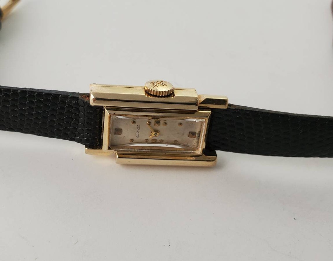 14K Lecoultre Art Deco Cocktail Watch - Etsy