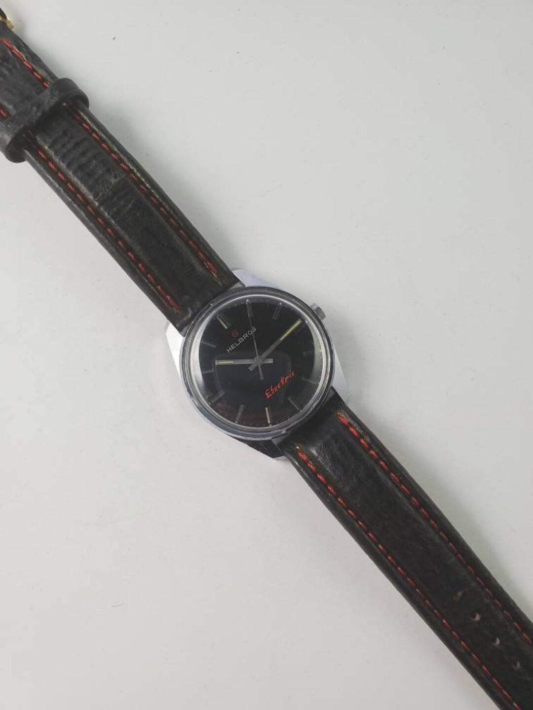 Helbros Electric Black Watch - Etsy