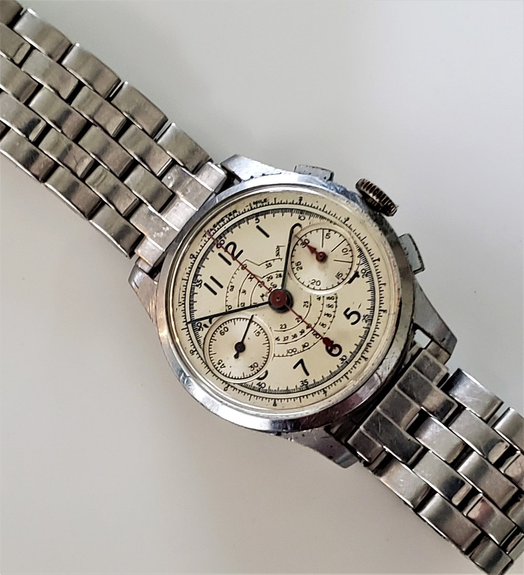 Landeron 48 Chronograph Colorful Dial - Etsy