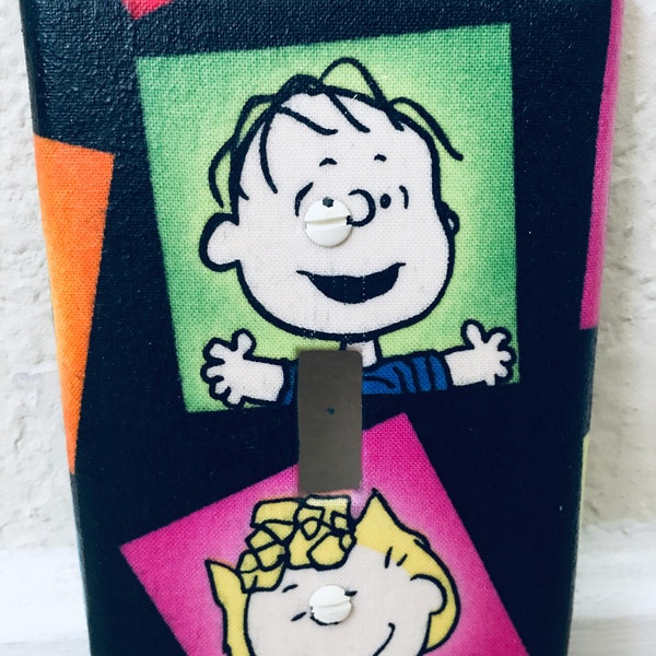 Peanuts Light Switch Covers Snoopy - Etsy