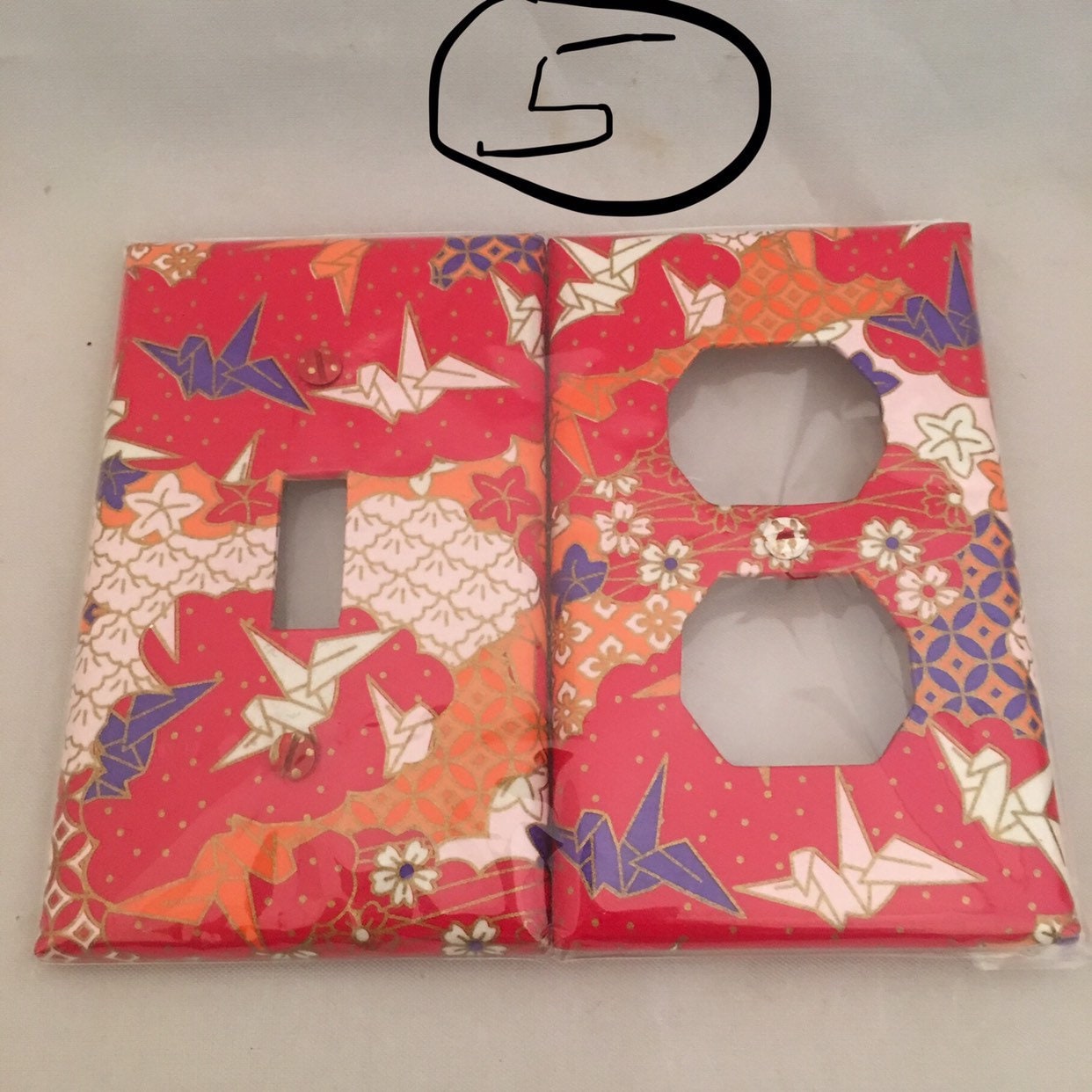 Handmade Switch Plates and Outlet Covers Made From Japanese - Etsy