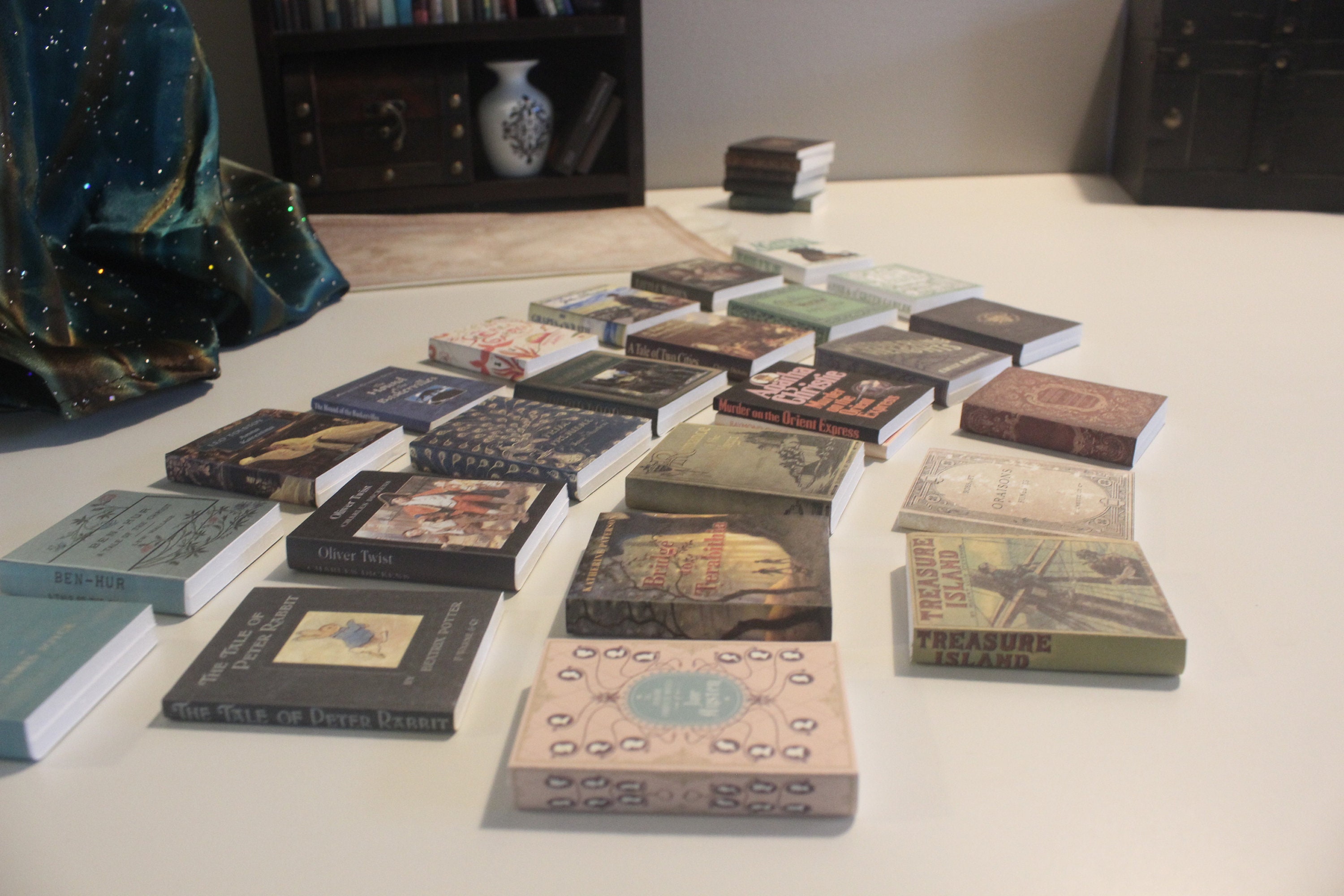 Random Shelf Fillers 1/3 Scale Faux Books Collection Two - Etsy