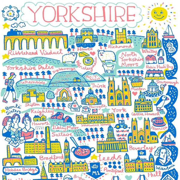 Yorkshire Print - Etsy UK