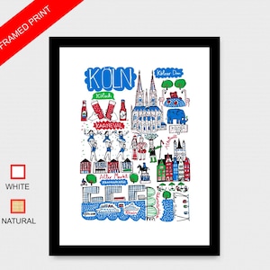 Koln Art Print by Julia Gash - Etsy