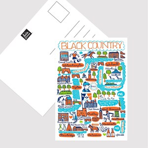 Black Country Postcard by Julia Gash - Etsy