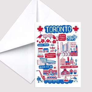 Toronto Greeting Card by Dasher - Etsy