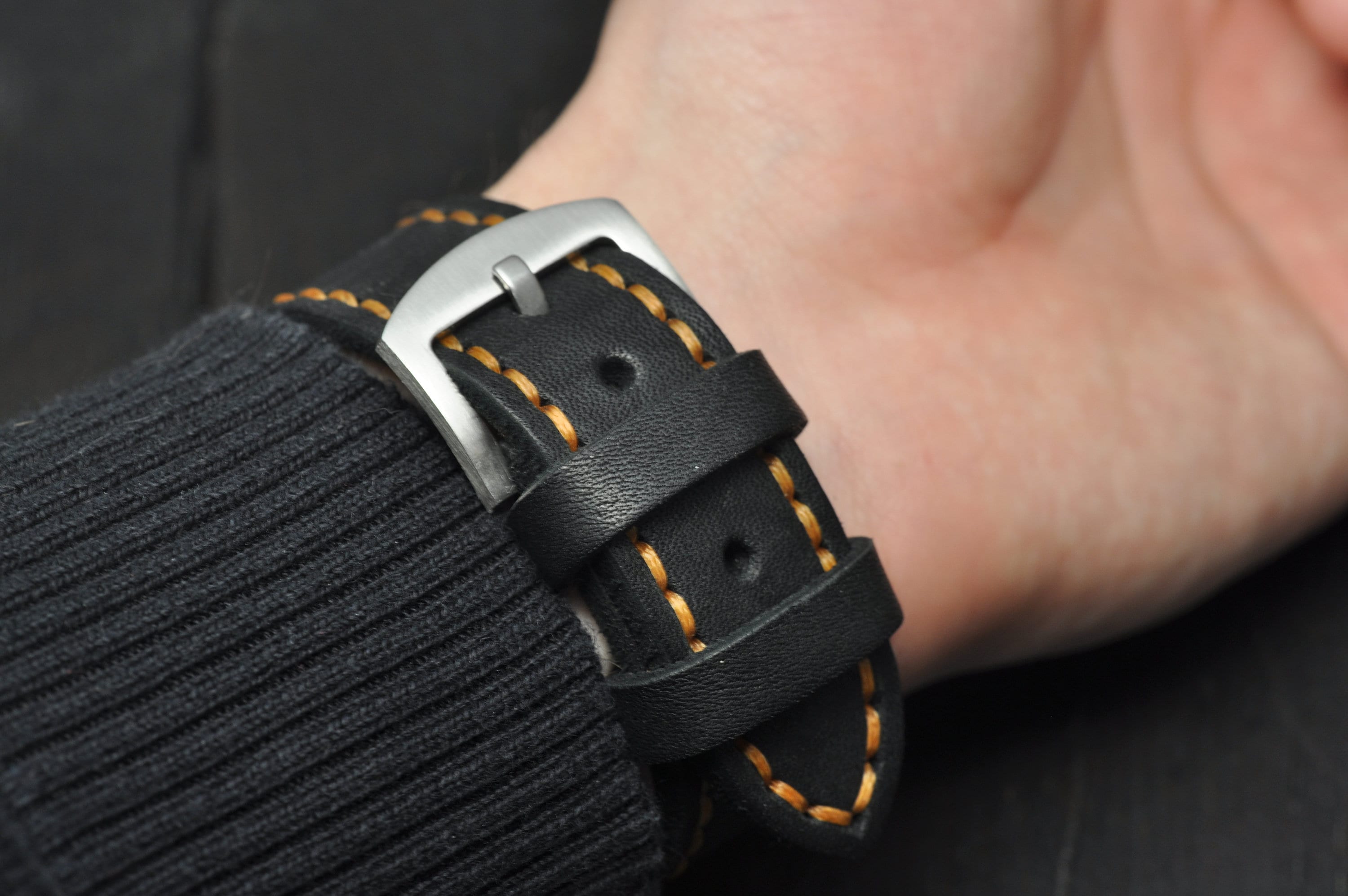 Handmade Leather Men's Watch Strap 16mm 18mm 20mm 21mm - Etsy