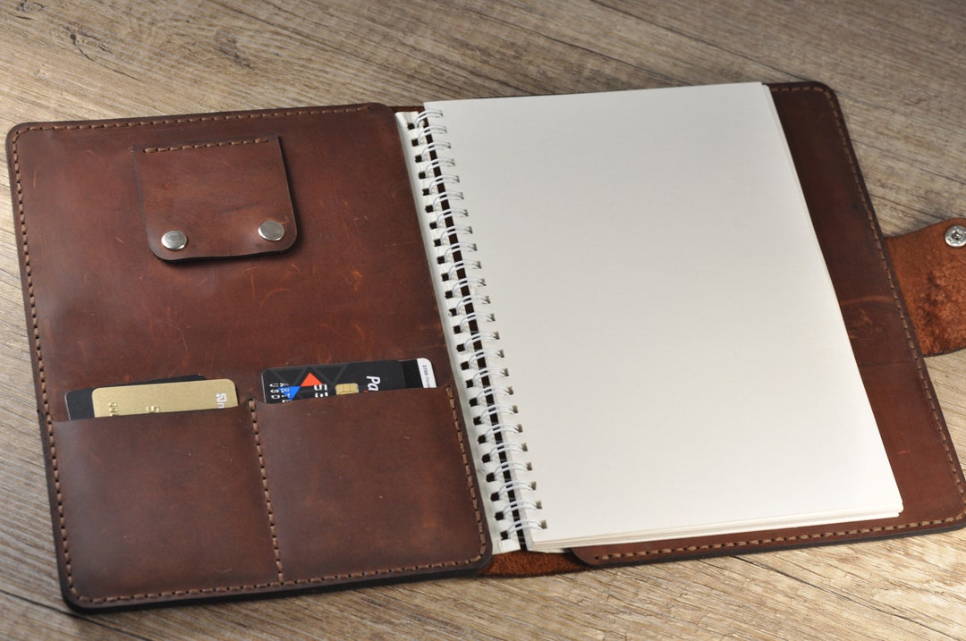 Leather Notebook Cover, Custom Journal, Jornal Cover Personalized ...