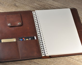 Leather 5x8 Cover - Etsy