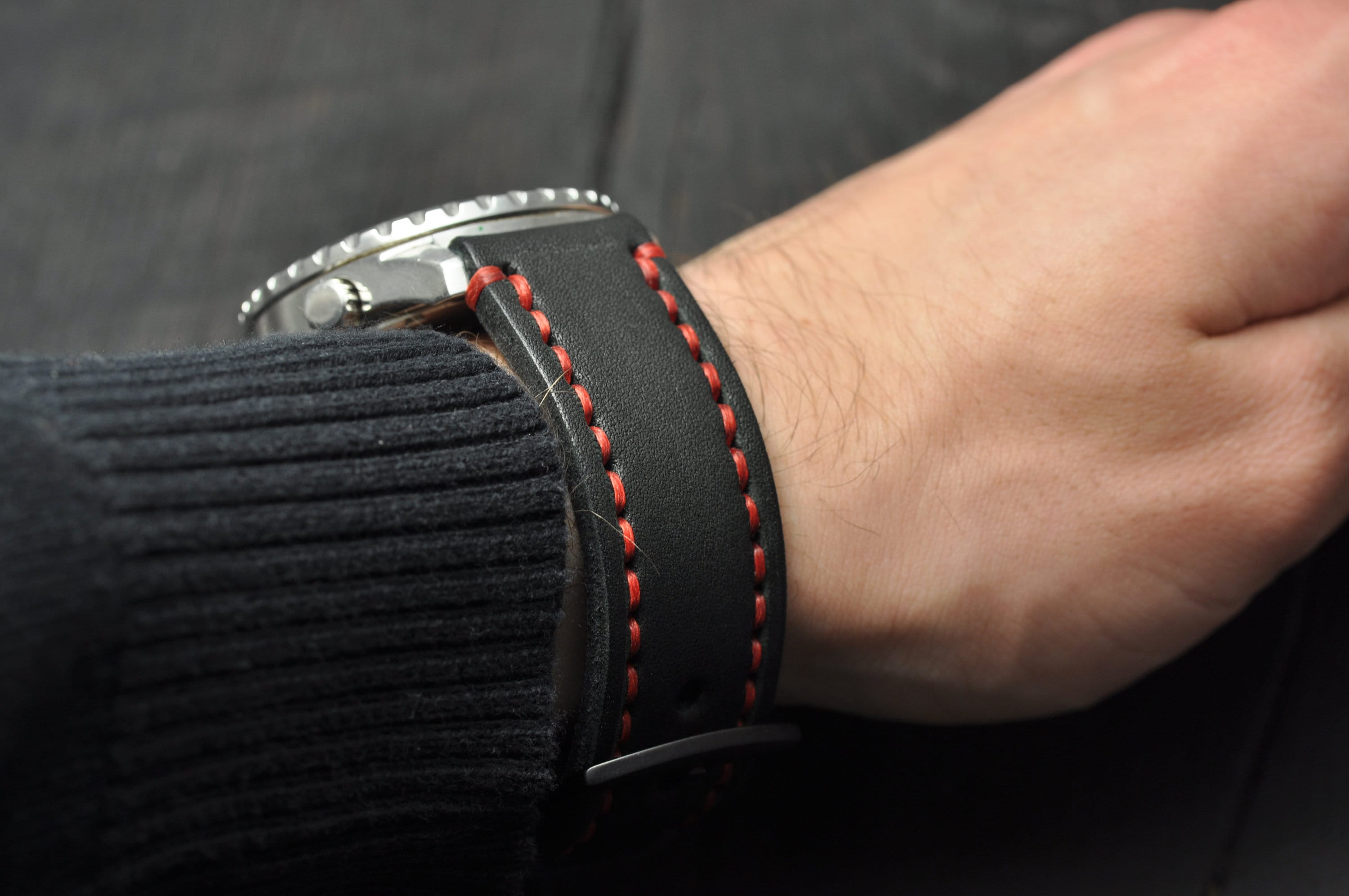 Handmade Leather Mens Watch Strap 16mm 18mm 20mm 22mm 24mm - Etsy