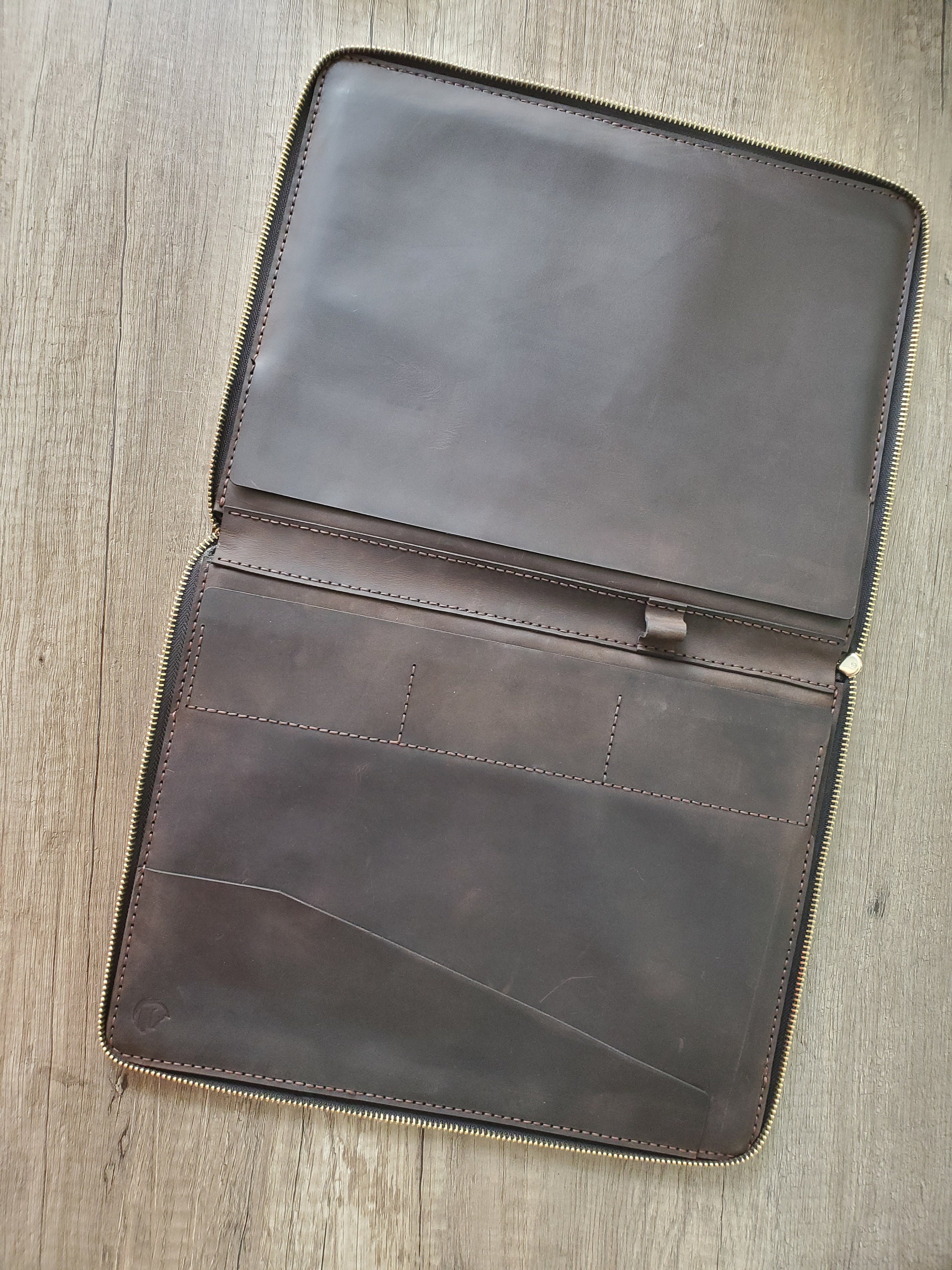 Personalized Leather Folder, Custom Journal, Bullet Journal, Custom ...