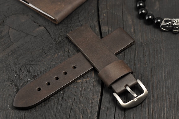 Leather Watch Strap Watch Band Leather Watch Band Watch - Etsy
