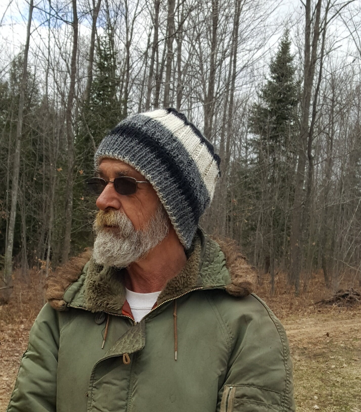 World War II Watchman Cap — Living The Good Life Alpaca Acres