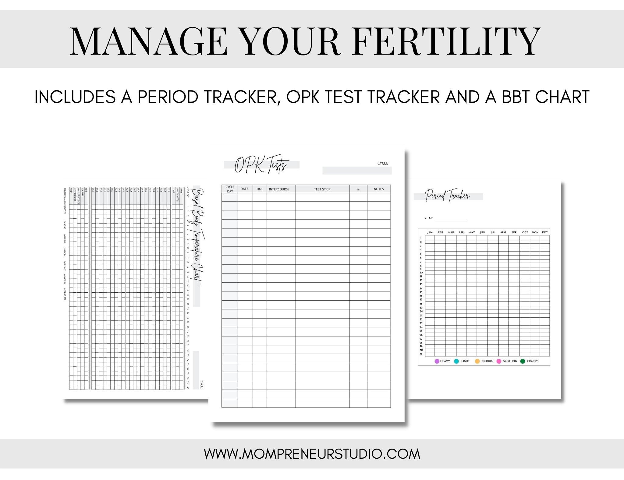 IVF Printable Planner, Ivf Journal, Ivf Diary, Fertility Journal, IUI ...