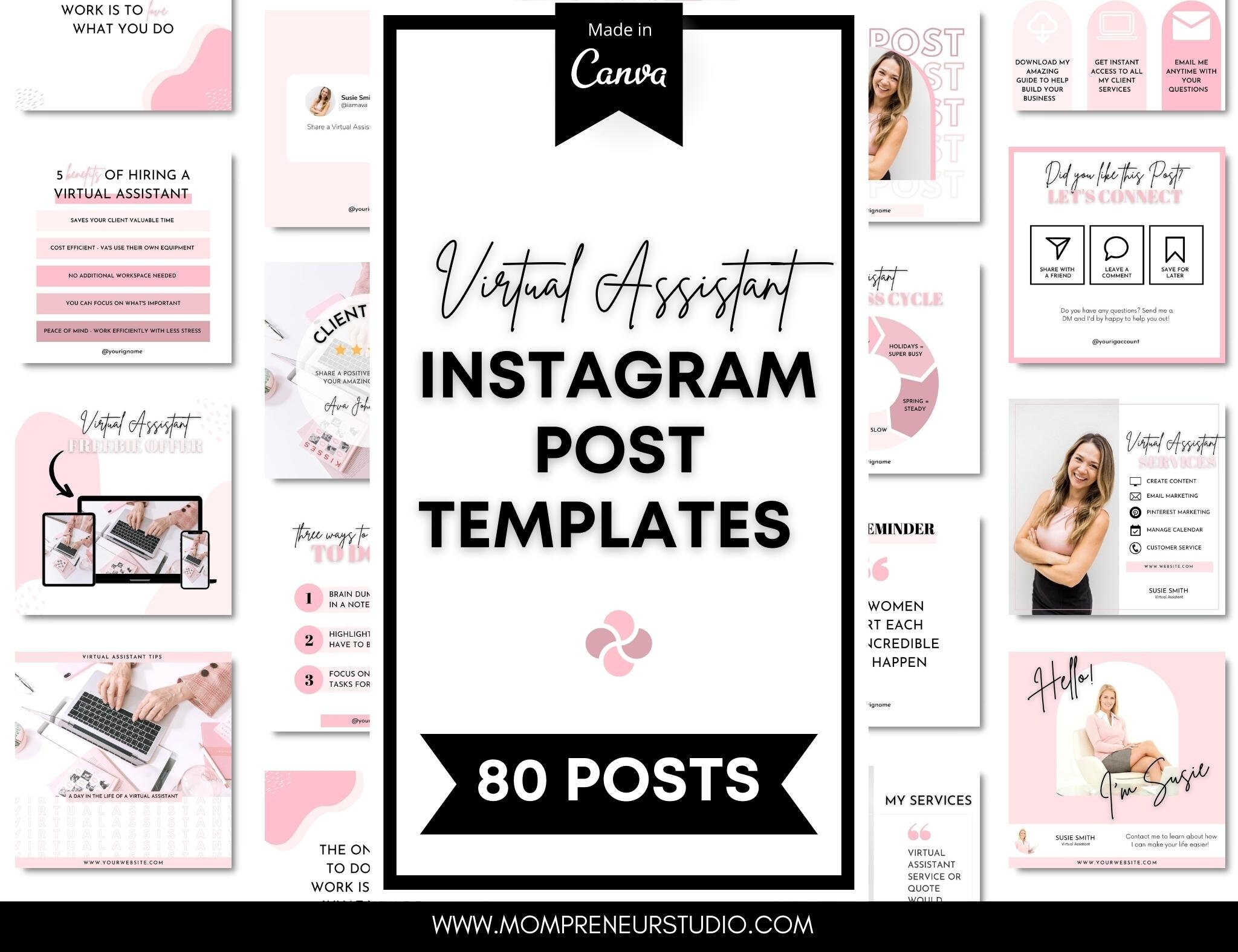 80 Virtual Assistant Instagram Post, Virtual Assistant Instagram ...