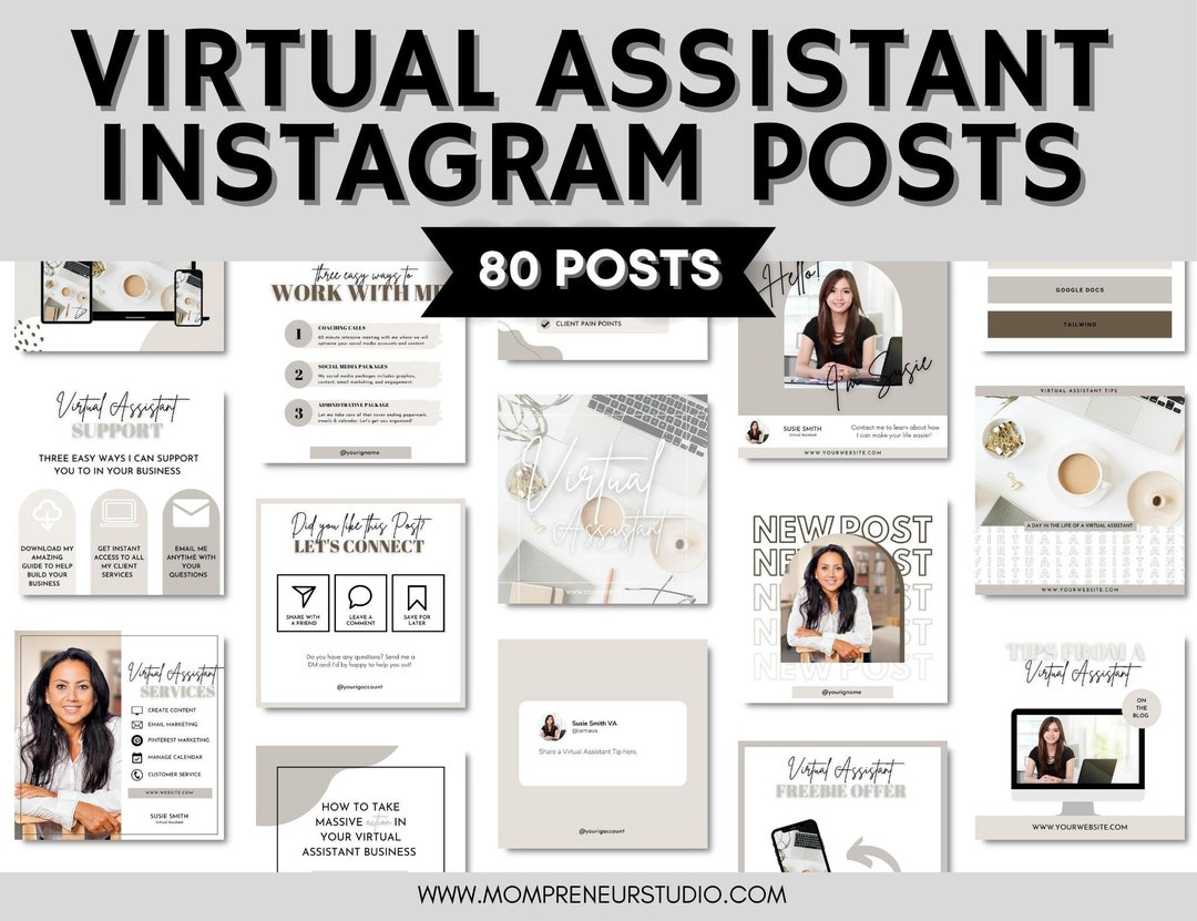 80 Virtual Assistant Instagram Post, Virtual Assistant Instagram ...