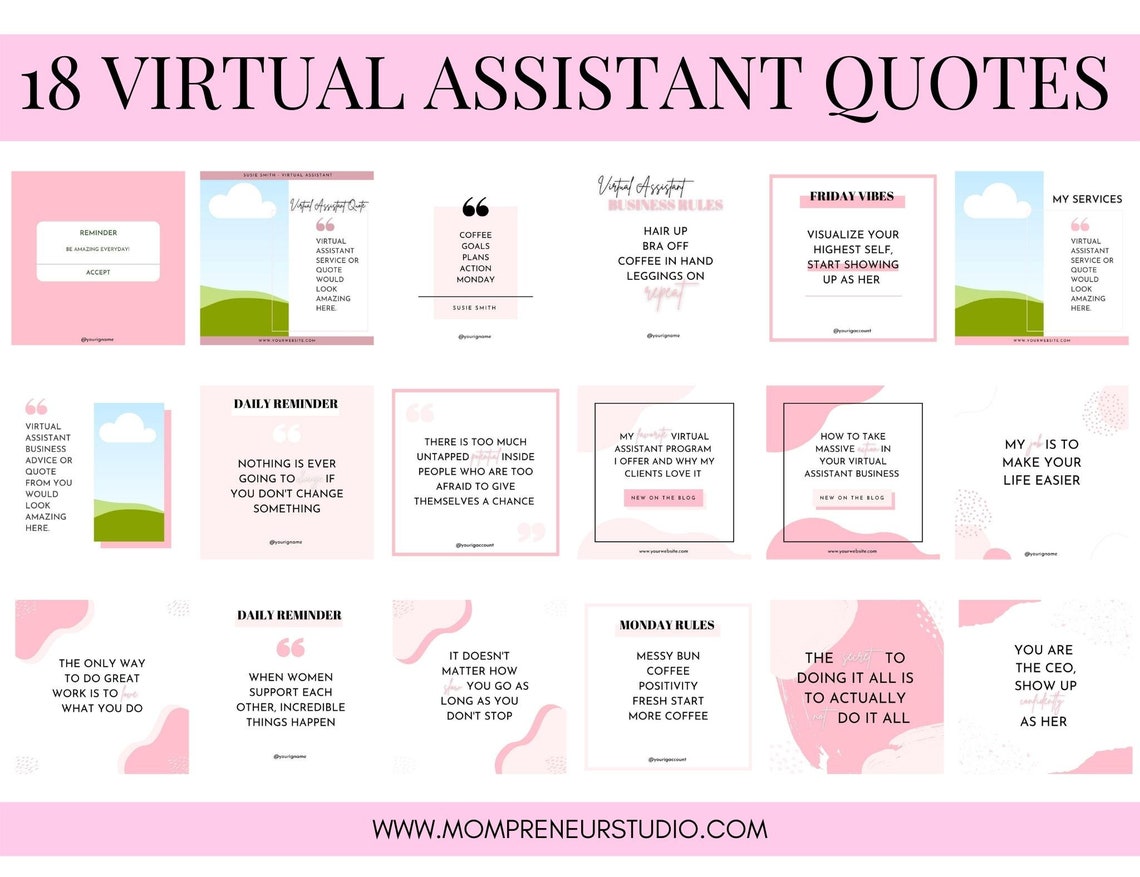 80 Virtual Assistant Instagram Post, Virtual Assistant Instagram ...