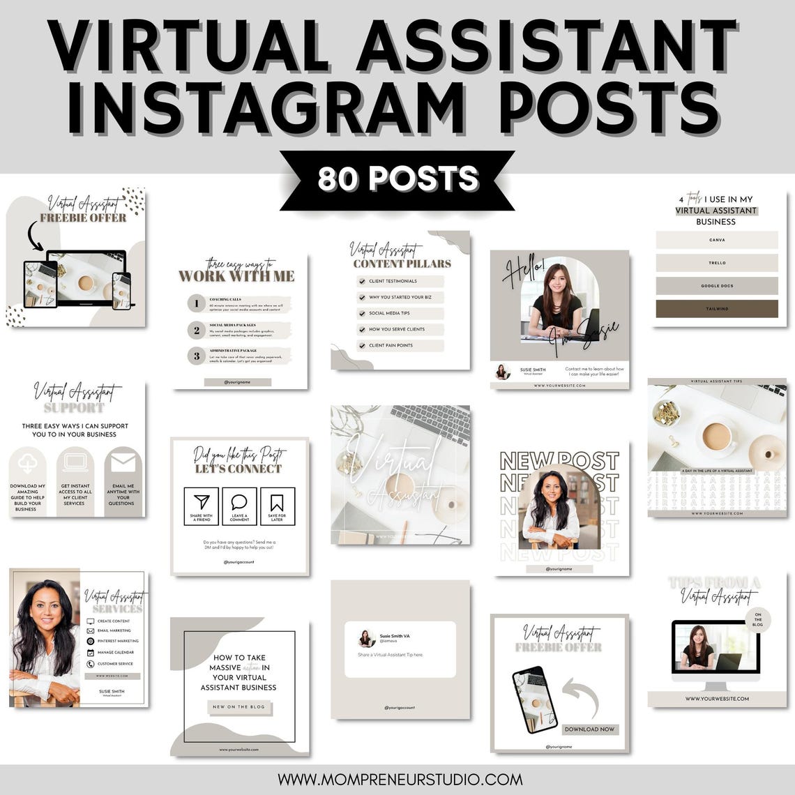 80 Virtual Assistant Instagram Post, Virtual Assistant Instagram ...