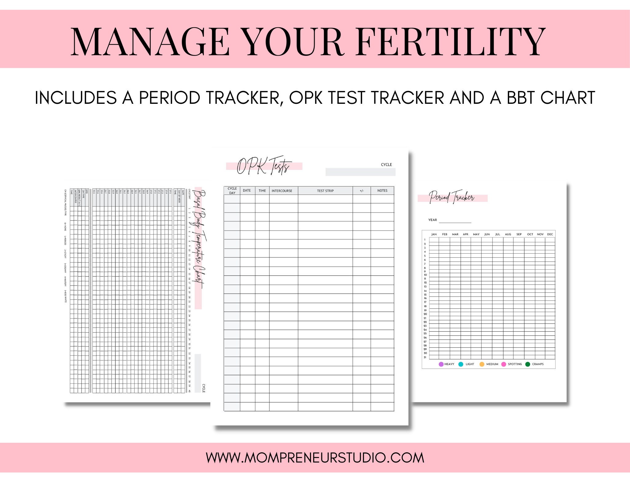 IVF Printable Planner, Ivf Journal, Ivf Diary, Fertility Journal, IUI ...