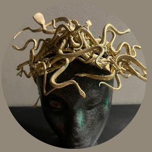 Medusa 4 in 1 Headwear, Snake Headpiece, Full-head Medusa Headband and ...