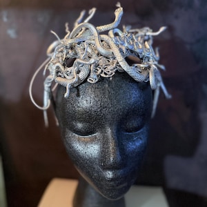 Medusa 4 in 1 Headwear, Snake Headpiece, Full-head Medusa Headband and ...