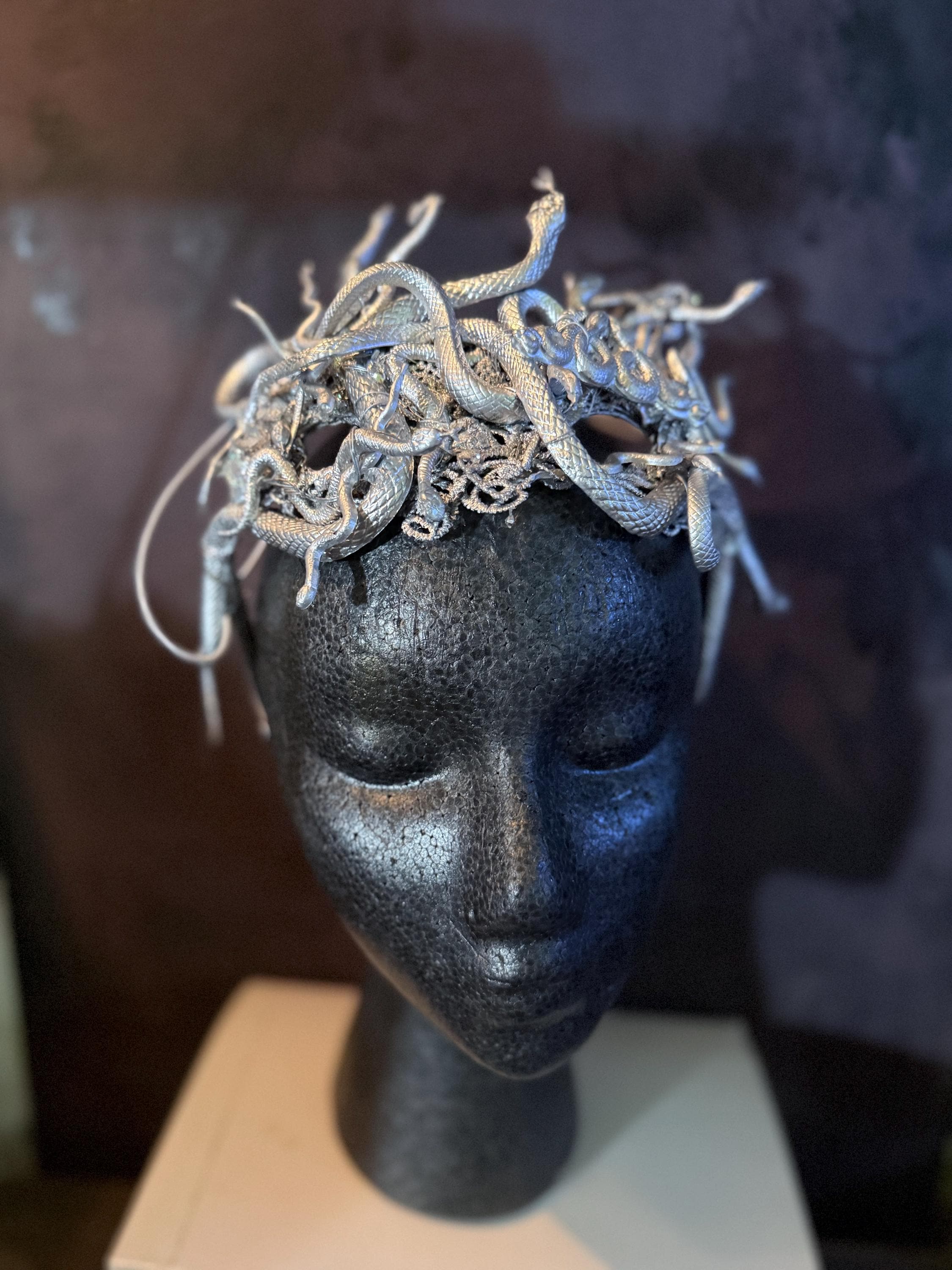 Medusa 4 in 1 Headwear, Snake Headpiece, Full-head Medusa Headband and ...