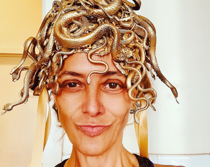 Medusa Gorgon Costume Medusa Gorgon Goddess Crown and - Etsy