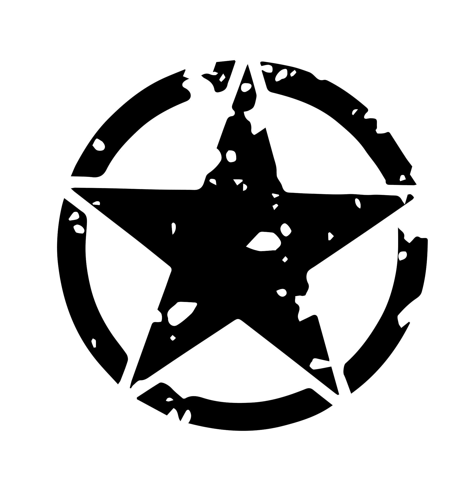 Military Star Card Logo