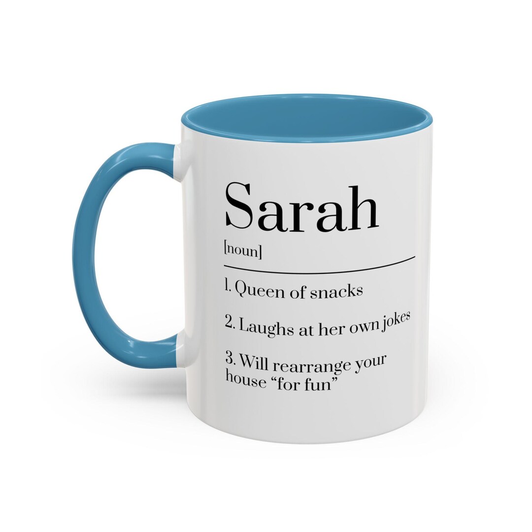 Personalized Name Definition Mug: Custom Coffee Mug, Thoughtful Gift - Etsy