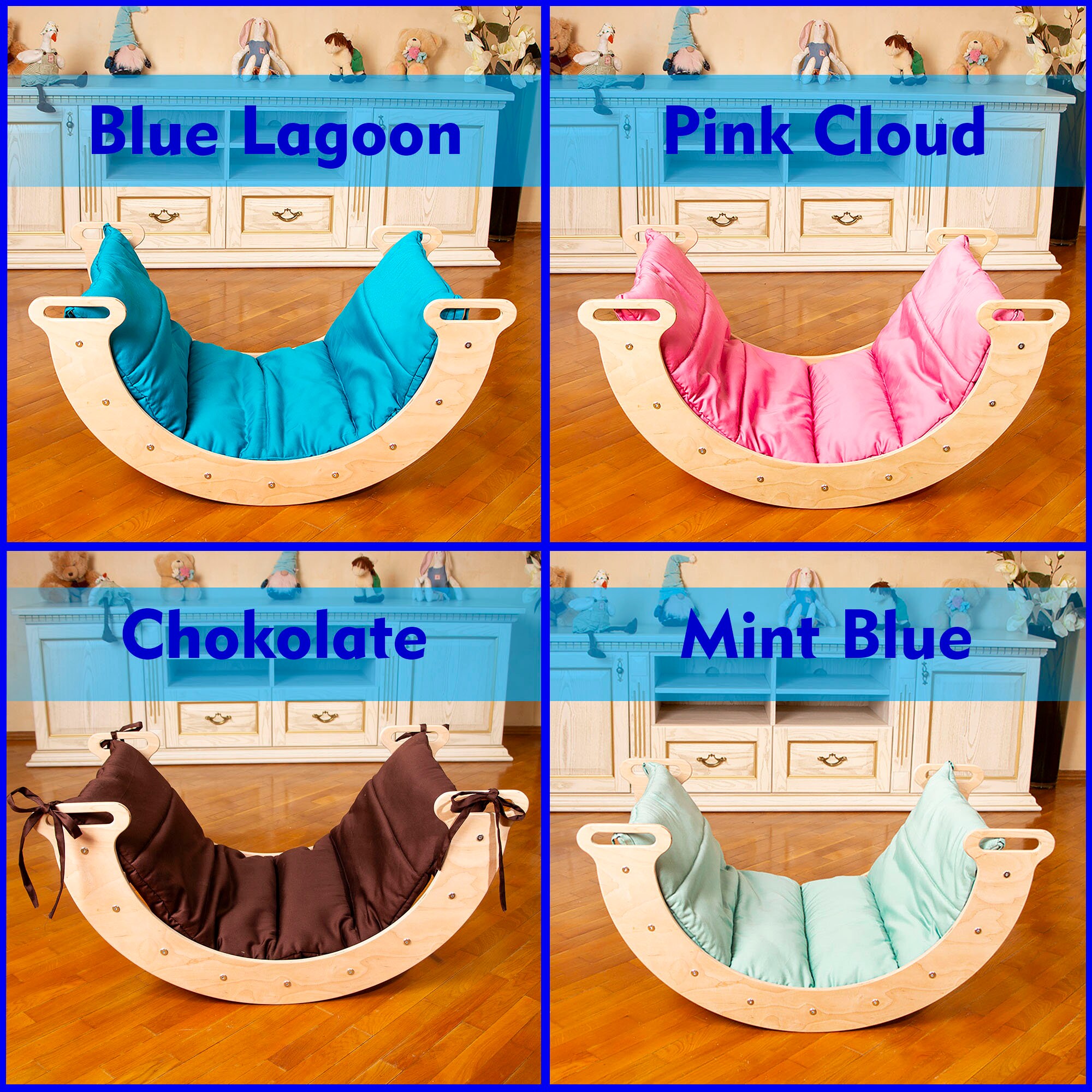 Set of 3items: Development Transformable Triangle Climbing Arch Pillow ...