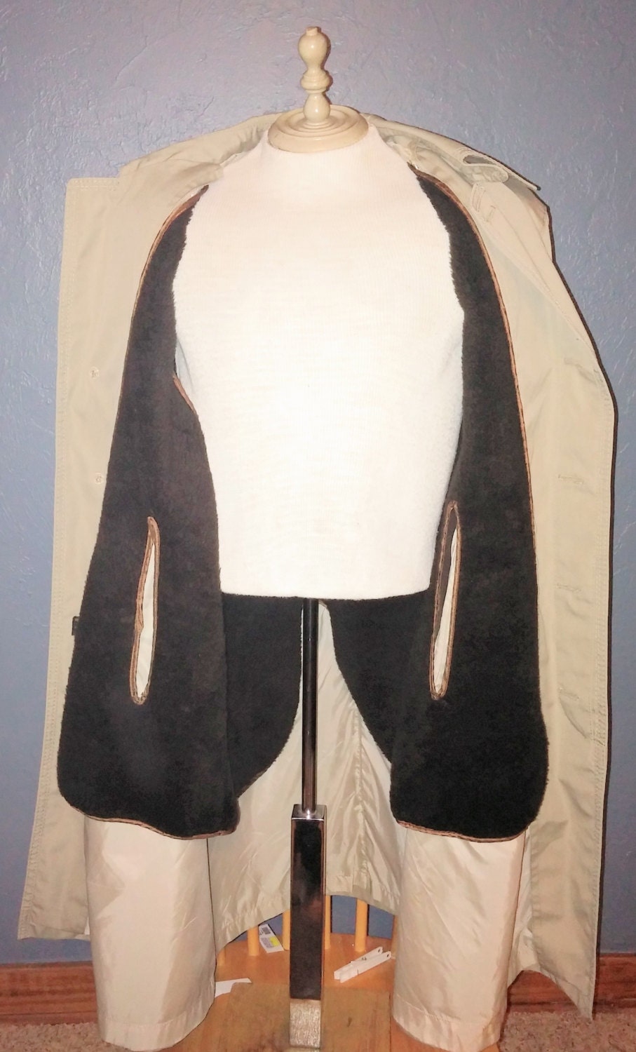 Vintage Baracuta Classic Trench Coat Beige Raincoat Belted UK - Etsy