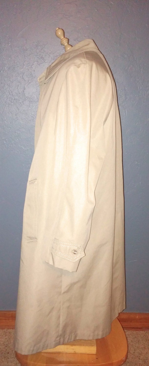 Vintage Baracuta Classic Trench Coat Beige Raincoat Belted UK - Etsy