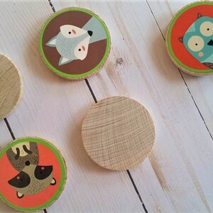 Memory Match Game - Forest Animal Game - Educational Toy - Montessori ...