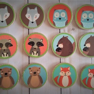 Memory Match Game - Forest Animal Game - Educational Toy - Montessori ...