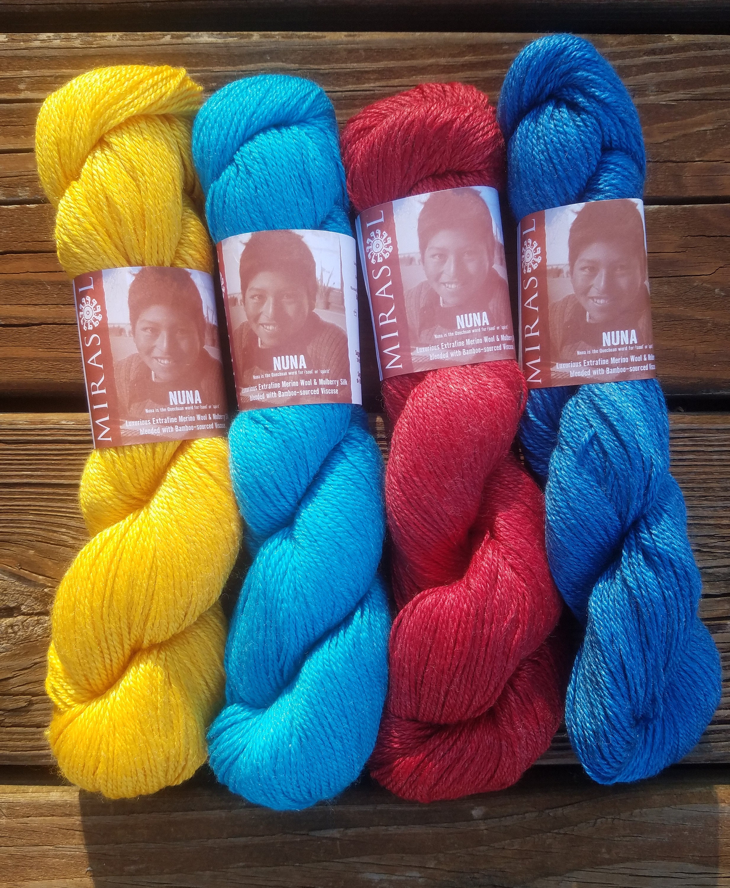 Free Pattern! Nuna Yarn by Mirasol, Merino Wool, Silk and Bamboo DK ...