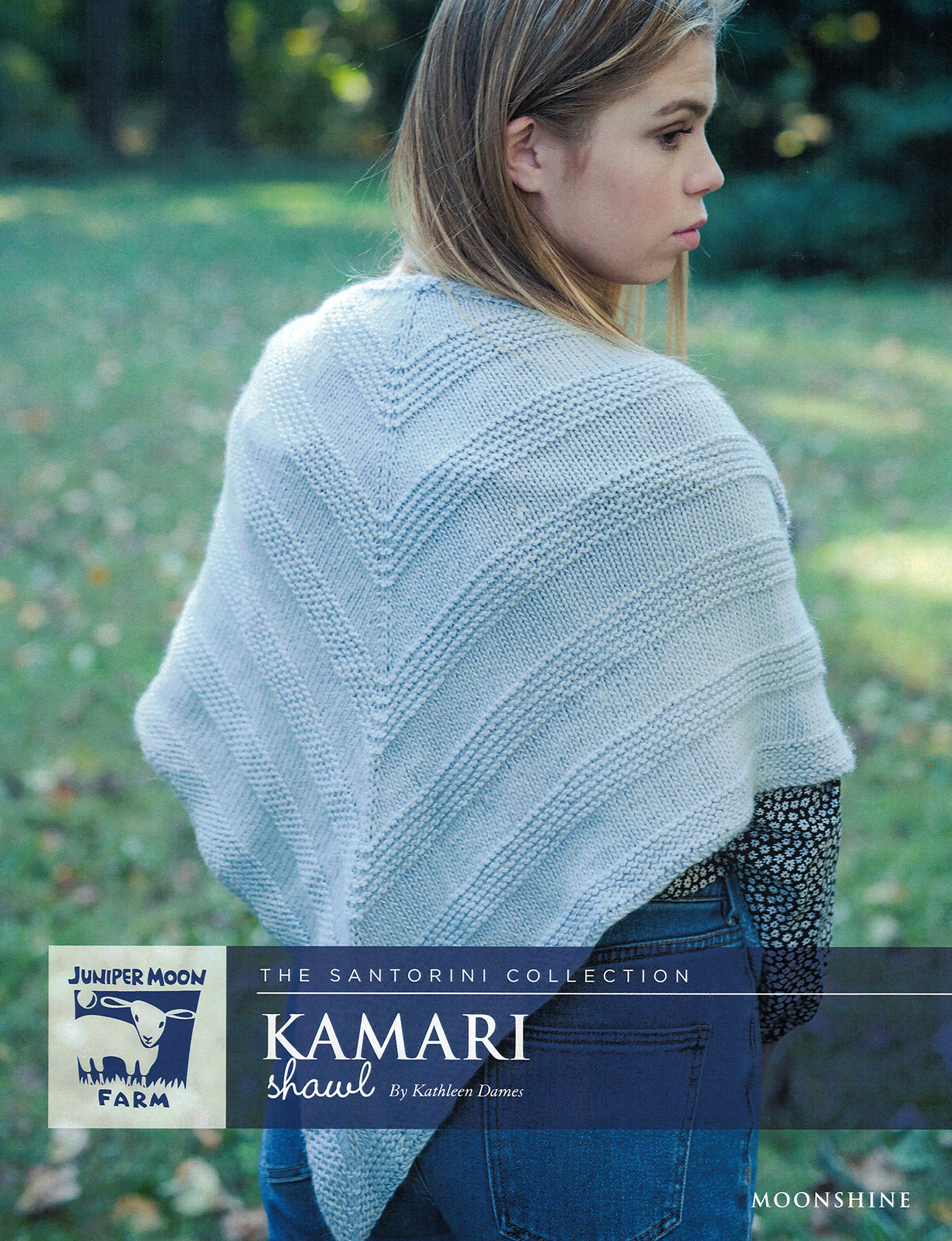 KIT Kamari Chal Patrón de punto KIT con enebro Moon Farm - Etsy España