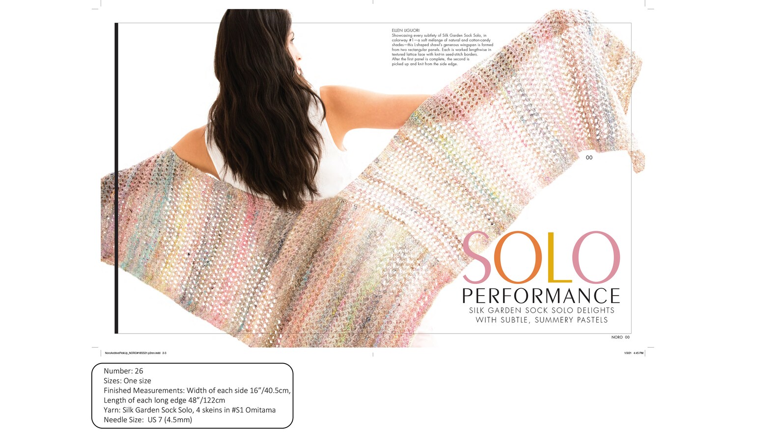 Noro Knitting Magazine Spring/summer 2021 Issue 18 - Etsy