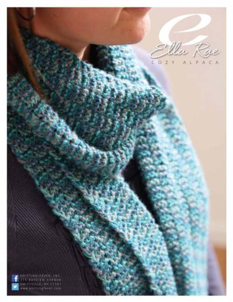 Ella Rae Cozy Alpaca Washable Wool Worsted Weight Blend. Listing 3 of 3 ...