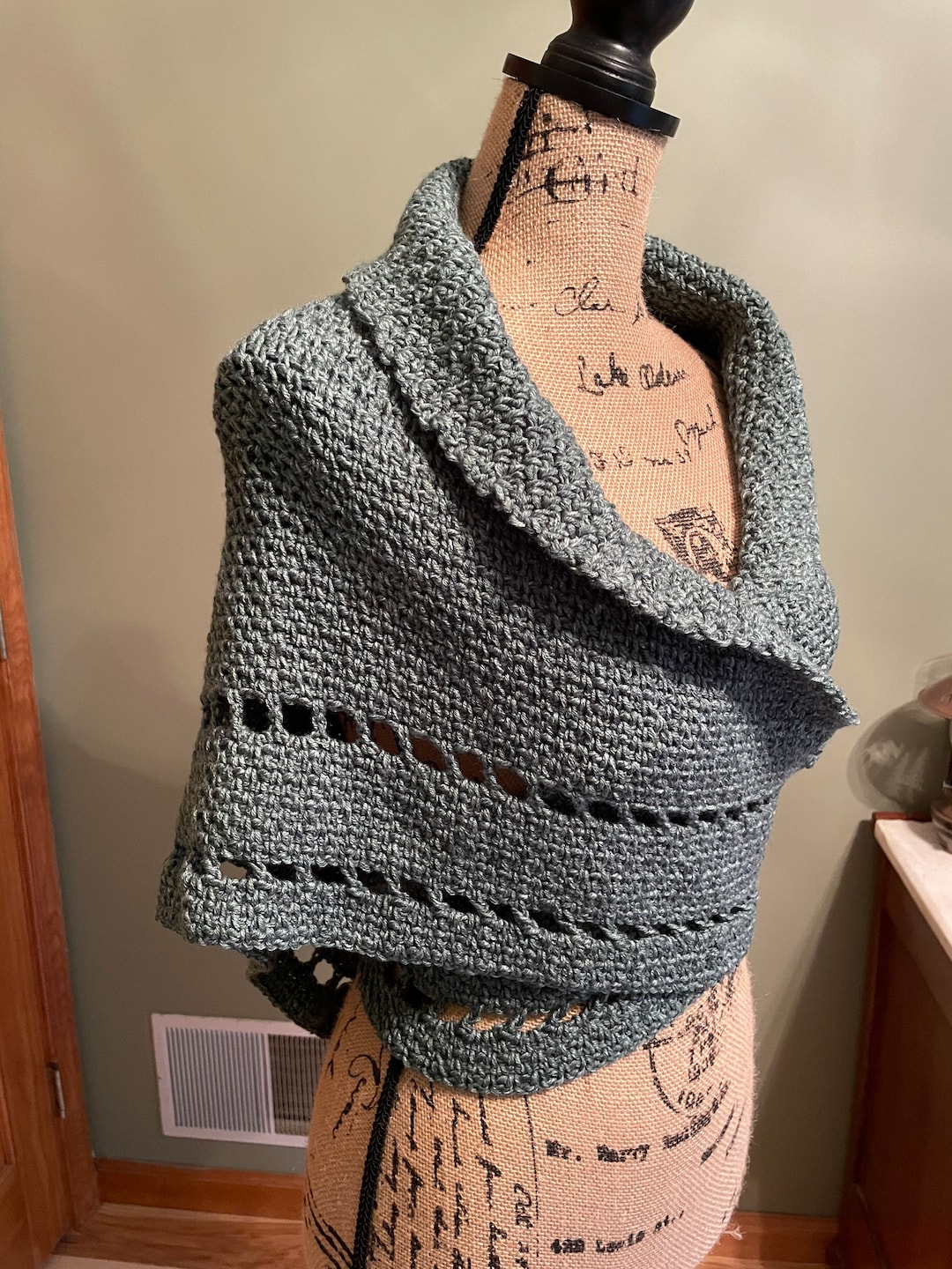 Claire Inspired Highlands Sontag Shawl, Outlander Katniss Style Wrap ...