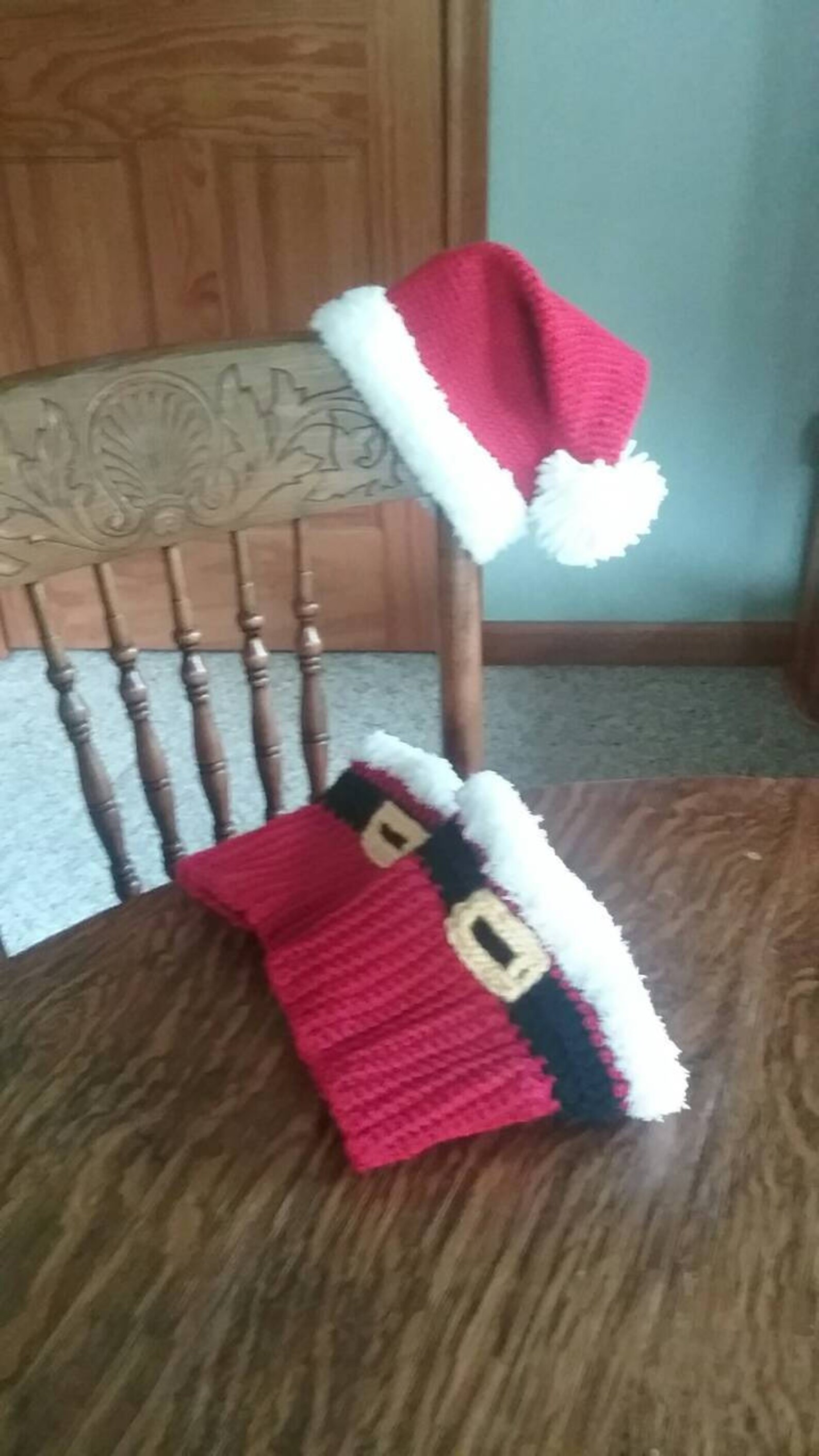 Santa Boot Cuffs Crochet Christmas Boot Cuffs Holiday Boot - Etsy