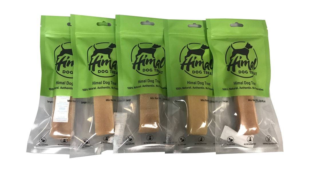 All Natural 5 Pieces Large Dog Chew Long Lasting Himal Dog Treat 1 Lb ...