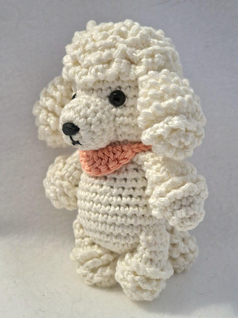Poodle Dog Crochet Pattern – Amigurumi Puppy PDF Download Tutorial - Etsy
