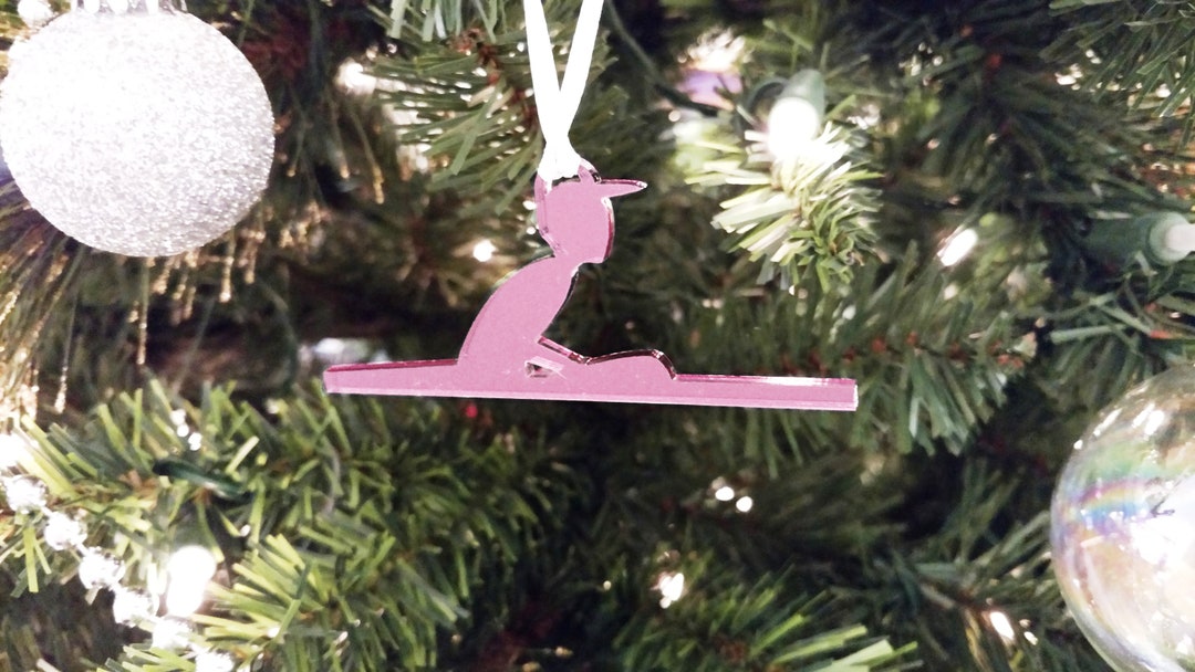 Male Coxswain, Pink Acrylic Mirror Finish | Plastic Christmas Tree ...