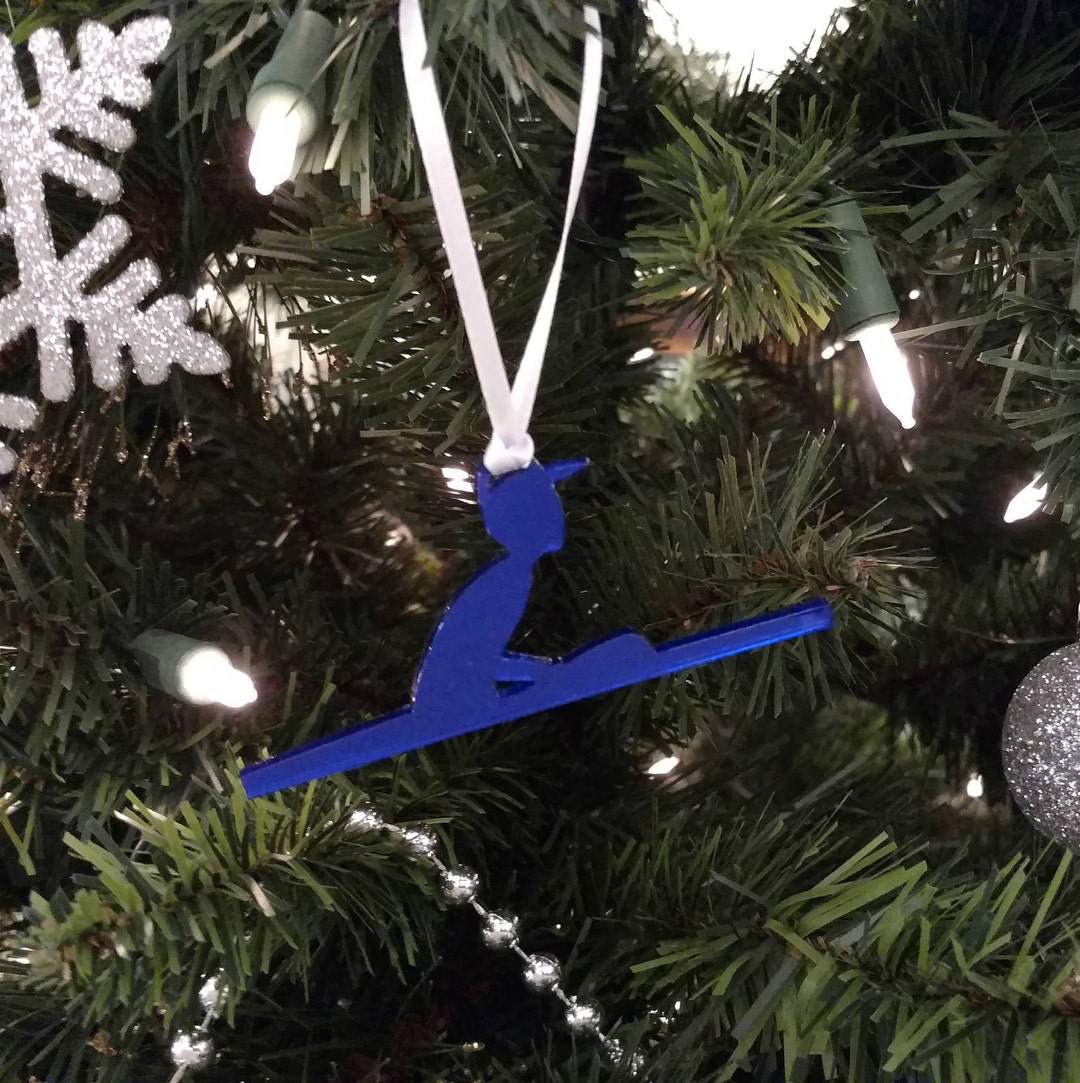 Male Coxswain, Blue Acrylic Mirror Finish | Plastic Christmas Tree ...