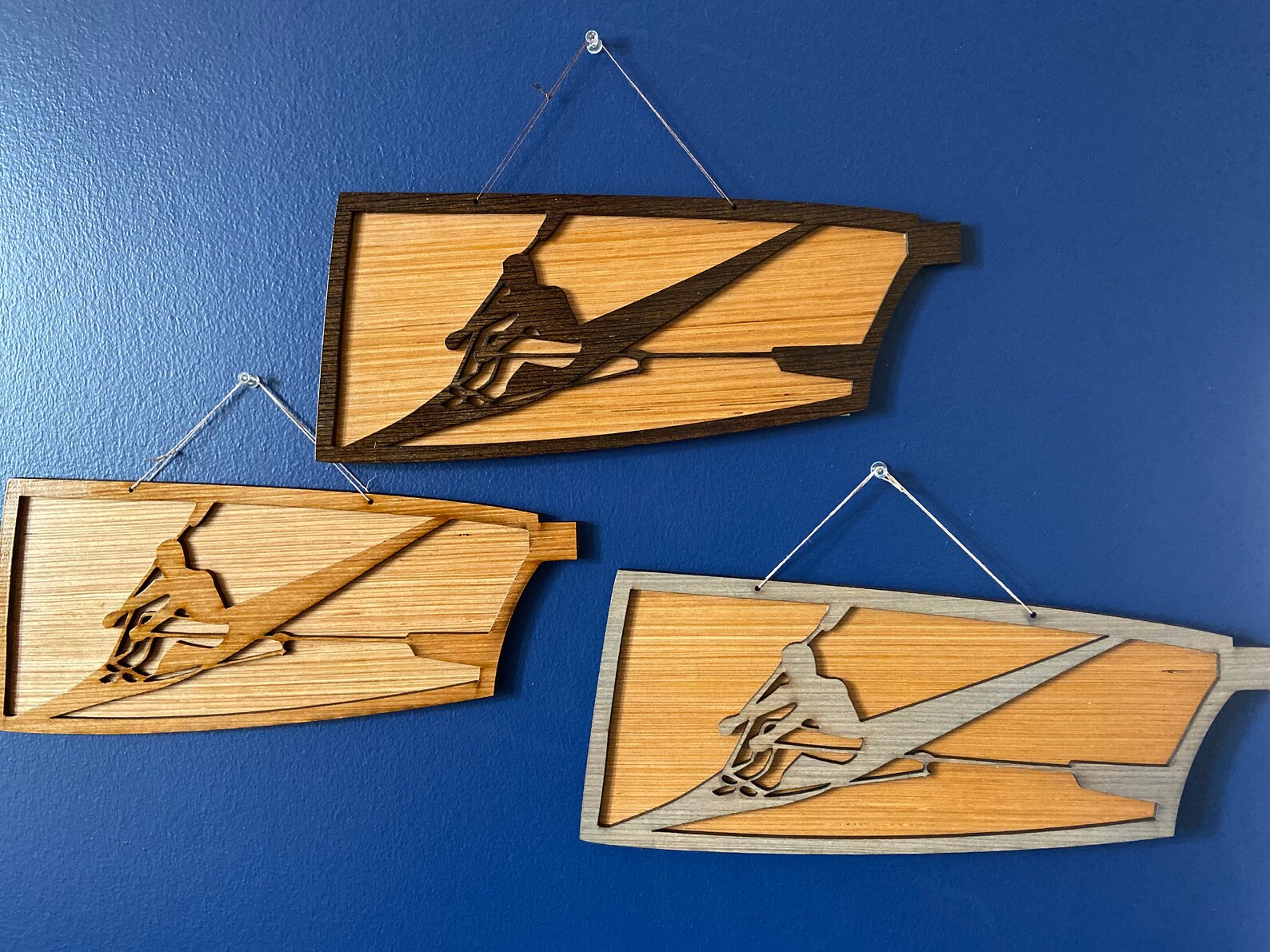 Sculler Rowing Wood Art - Etsy
